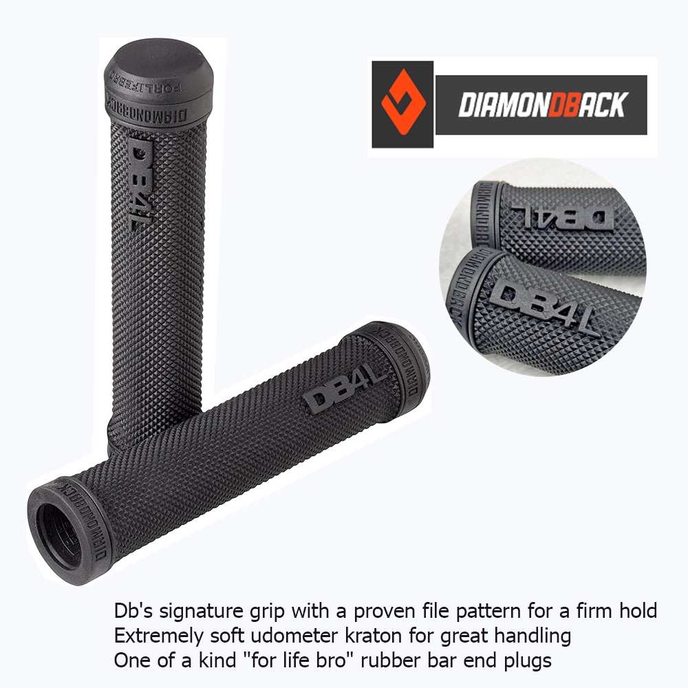 ปลอกแฮนด์ยางกริปล็อคจักรยาน Diamondback Db4L สีดำ | Shopee Thailand