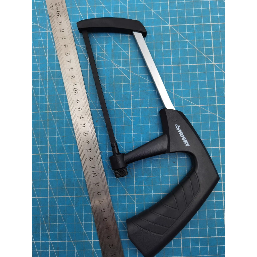 🔥 [แบรนด์ USA] Husky Mini Hacksaw โครงเลื่อยตัดเหล็กมินิ พร้อมใบเลื่อย ...