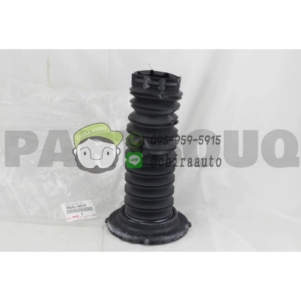 ยางรองสปริงคอยล์หน้า Toyota Alphard AGH30 AYH30 GGH30 (48045-42010) แท้ ...