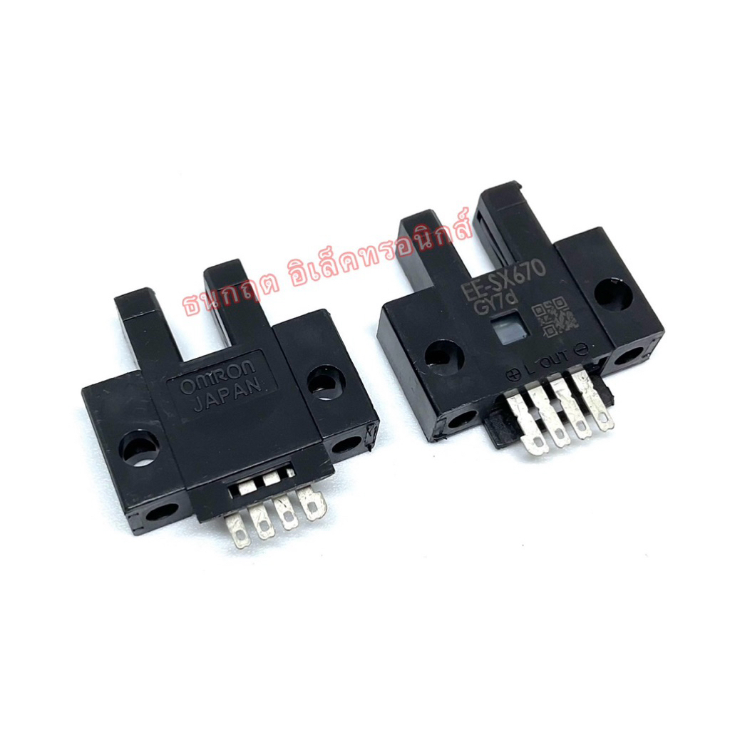 EE-SX670 Photo microsensor OMRON เซนเซอร์ก้ามปู 5-24VDC Output NPN โฟโต ...