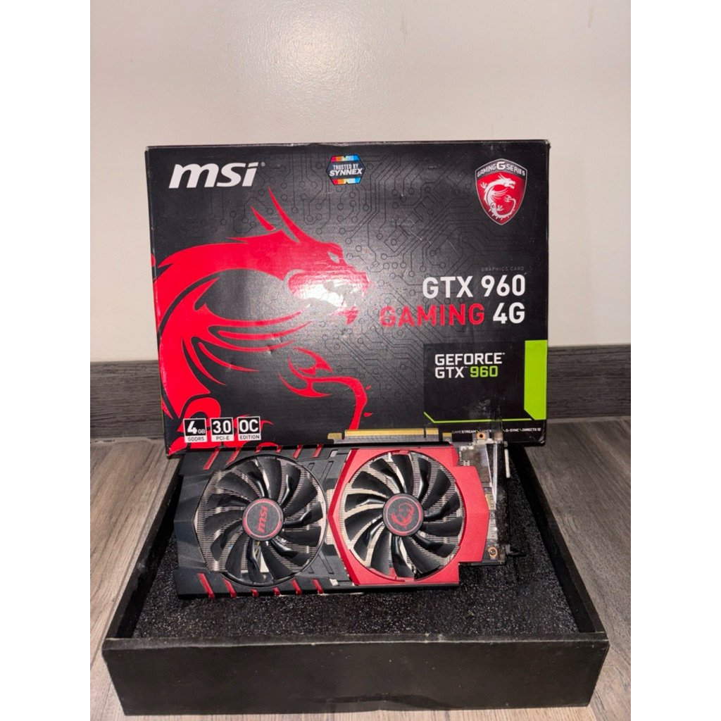 [GTX 960 4gb msi มังกรแดง] | Shopee Thailand