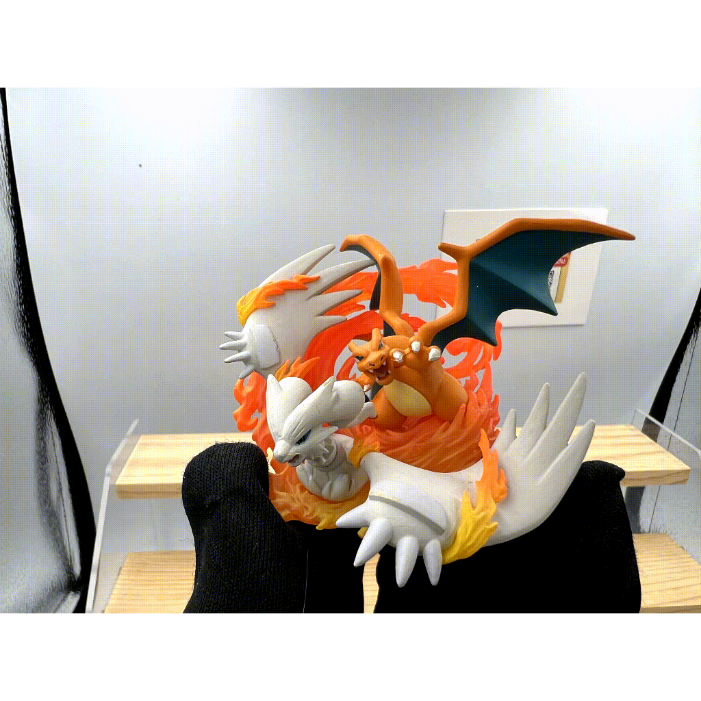 Pokemon TCG Figure : Reshiram and Charizard | Shopee Thailand