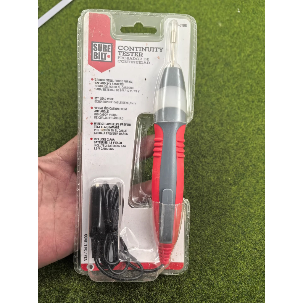 ⚡ SUREBILT ไขควงเช็คความต่อเนื่อง (Continuity Tester) 6V-24V เช็คสายขาด ...