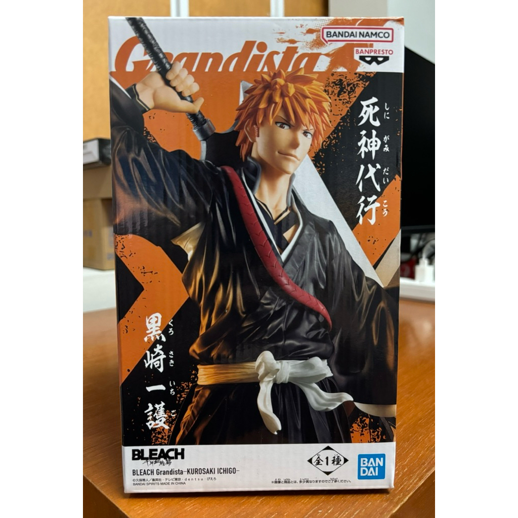 BLEACH Grandista - KUROSAKI ICHIGO มือหนึ่ง banpresto BANDAI NAMCO ...