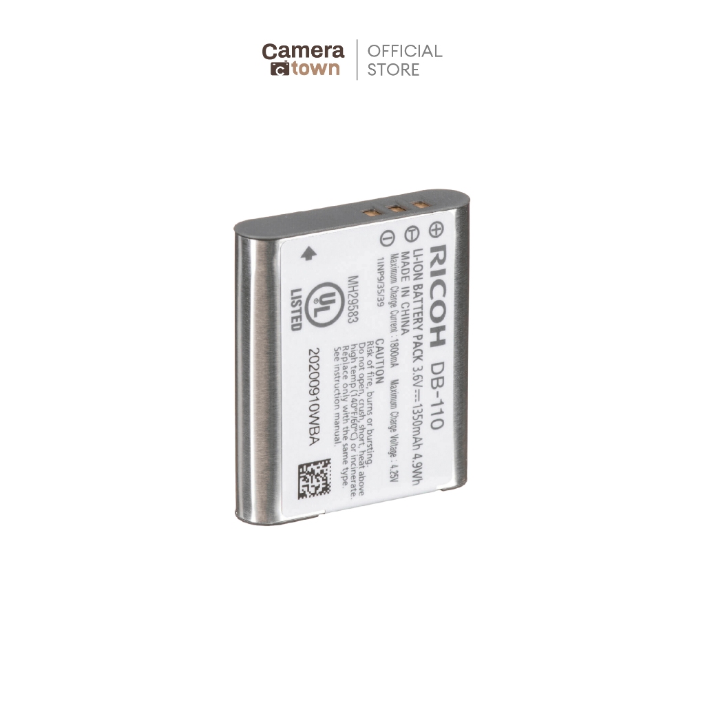 แบตเตอรี่กล้อง RICOH DB-110 BATTERY FOR RICOH GR III/IIIX [สินค้าประกัน ...