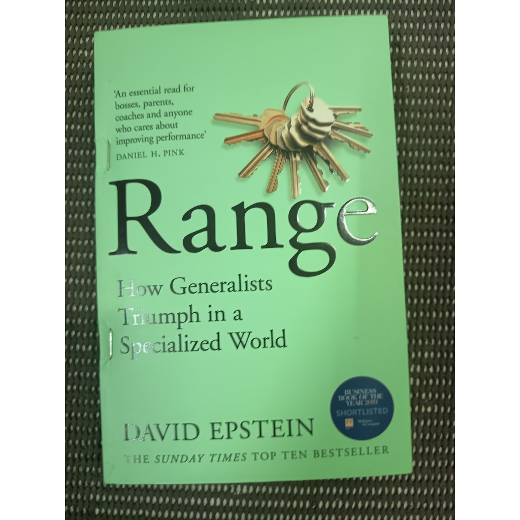 หนังสือ Range: How Generalists Triumph in a Specialized World by David ...