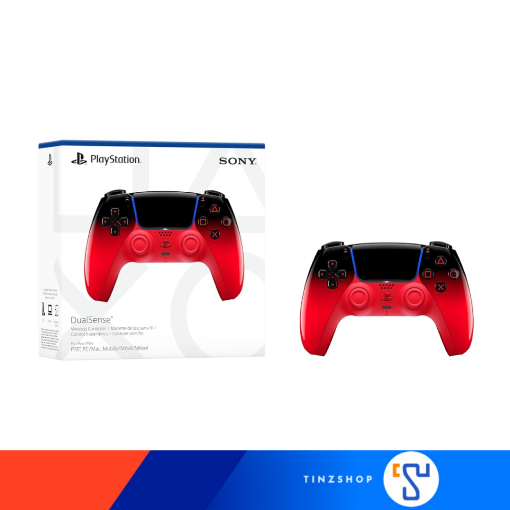 PlayStation 5 PS5 Joy DualSense Wireless Controller Techno Red HYPERPOP ...