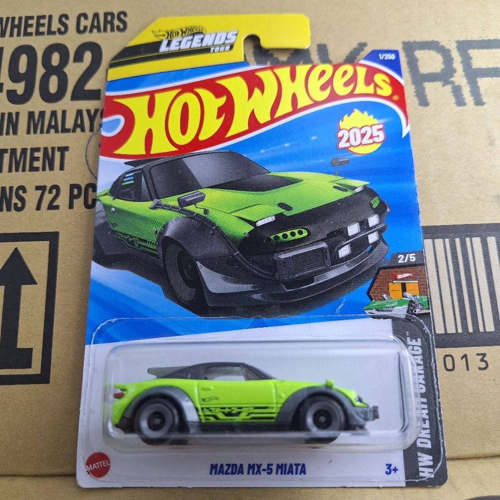 รถเหล็ก Hotwheels MAZDA MX 5 MIATA LEGEND TOUR 1/250 (kg01) | Shopee ...