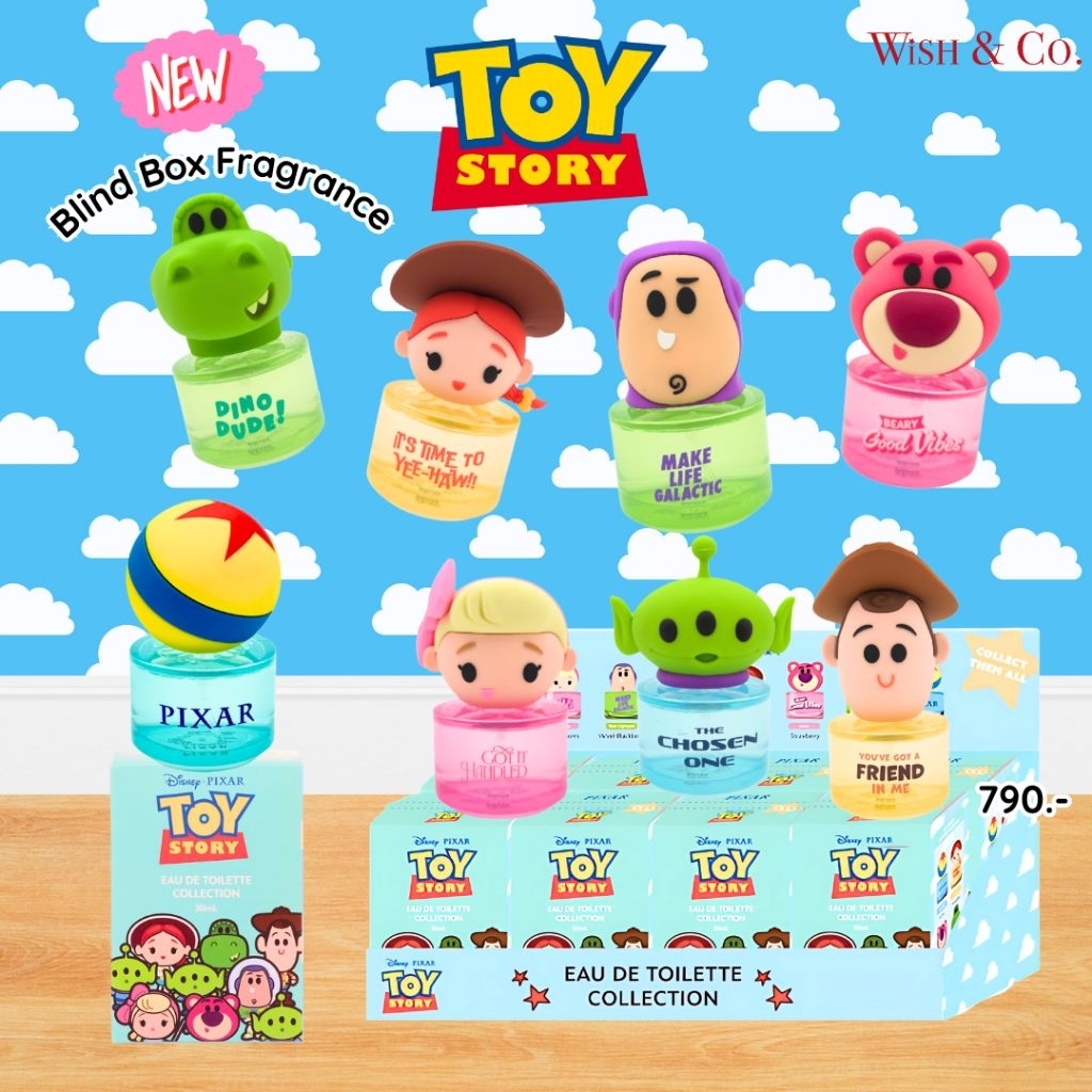 NEW !!! Pixar Toy Story Blind Box น้ำหอมกล่องสุ่มทอยสตอรี่ | Shopee ...