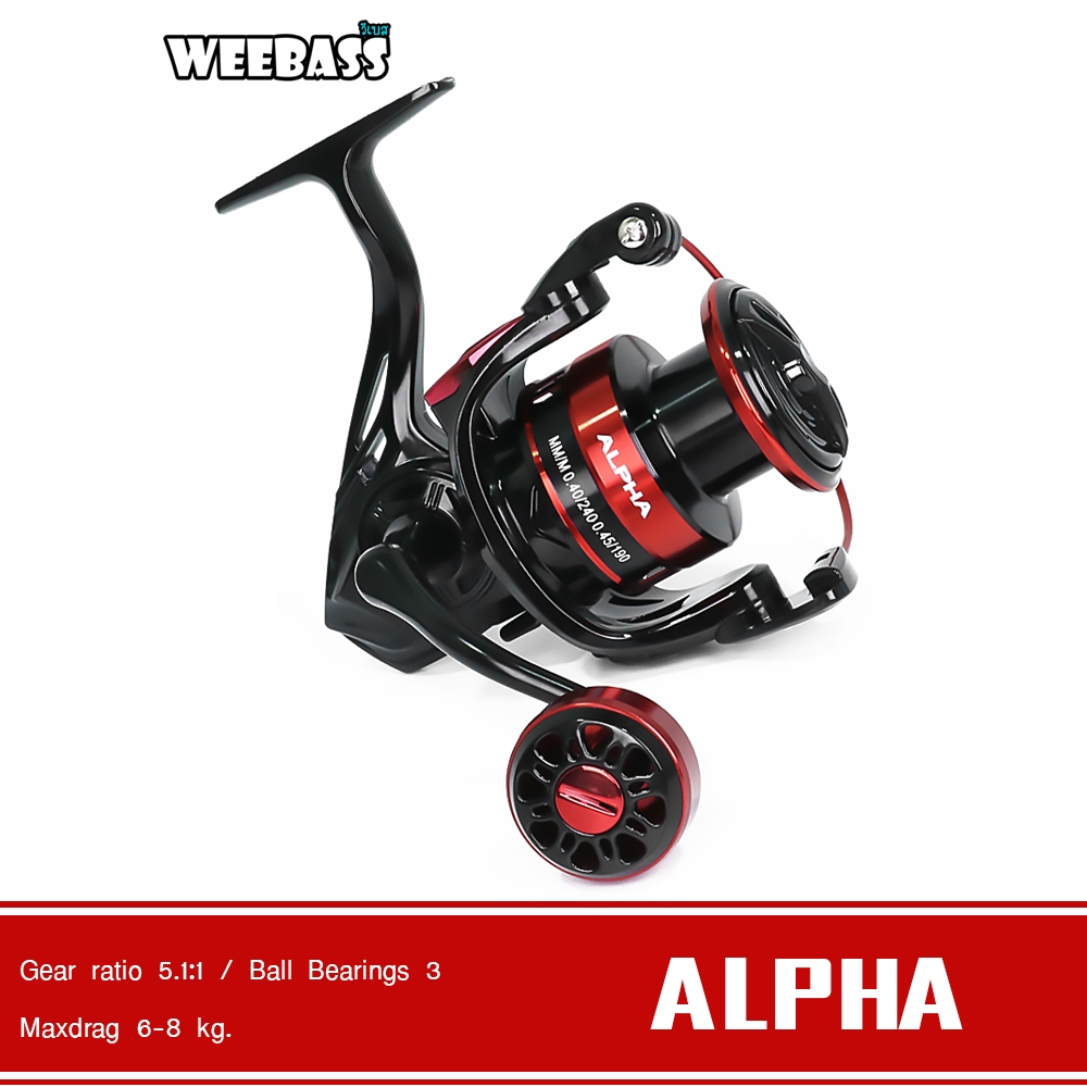 KUSA รอก - รุ่น ALPHA รอกตกปลา รอกสปินนิ่ง Spinning | Shopee Thailand