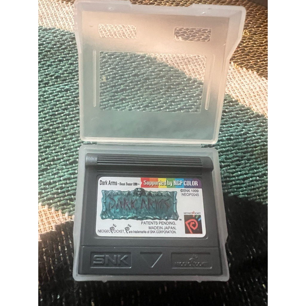 ตลับเกมส์ Dark Arms: Beast Busters SNK Neo Geo Pocket Color | Shopee ...