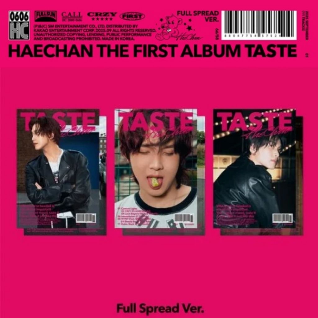 (PRE) | HAECHAN - Album "TASTE" Full spread ver.(randomปก) | Shopee ...