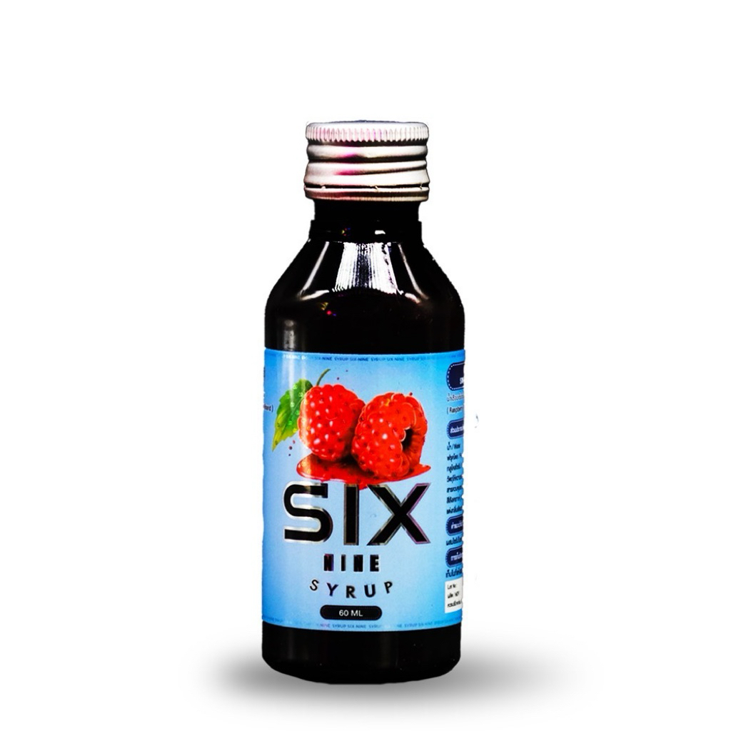Six-Nine Syrup ไซรัป ราสเบอร์รี่ เข้มข้น SET 3/5 ขวด – สูตรเข้มข้น ...