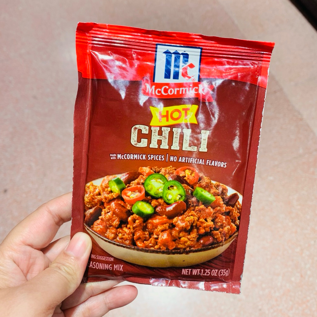 Hot / Mild Chili Seasoning mix เครื่องปรุงรสพริก McCormick แม็คคอร์มิค ...