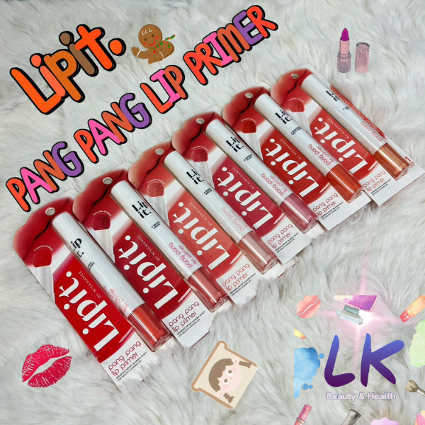 Lipit. PANG PANG LIP PRIMER ปังปังลิปไพเมอร์ สีชัดติดทนนาน เติมความชุ่ม ...