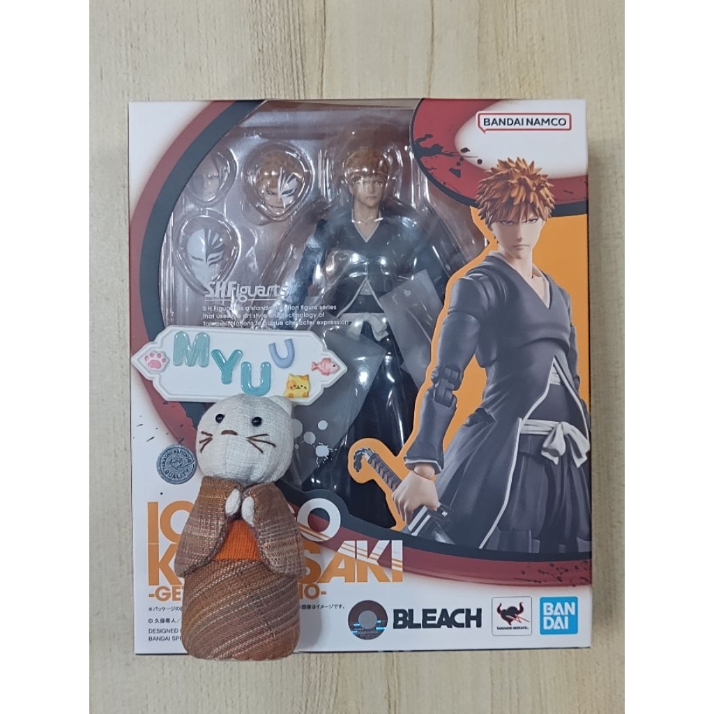 🙀 NEW Ichigo Kurosaki Getsugatensho Getsuga tensho Bleach SHF Figuarts ...