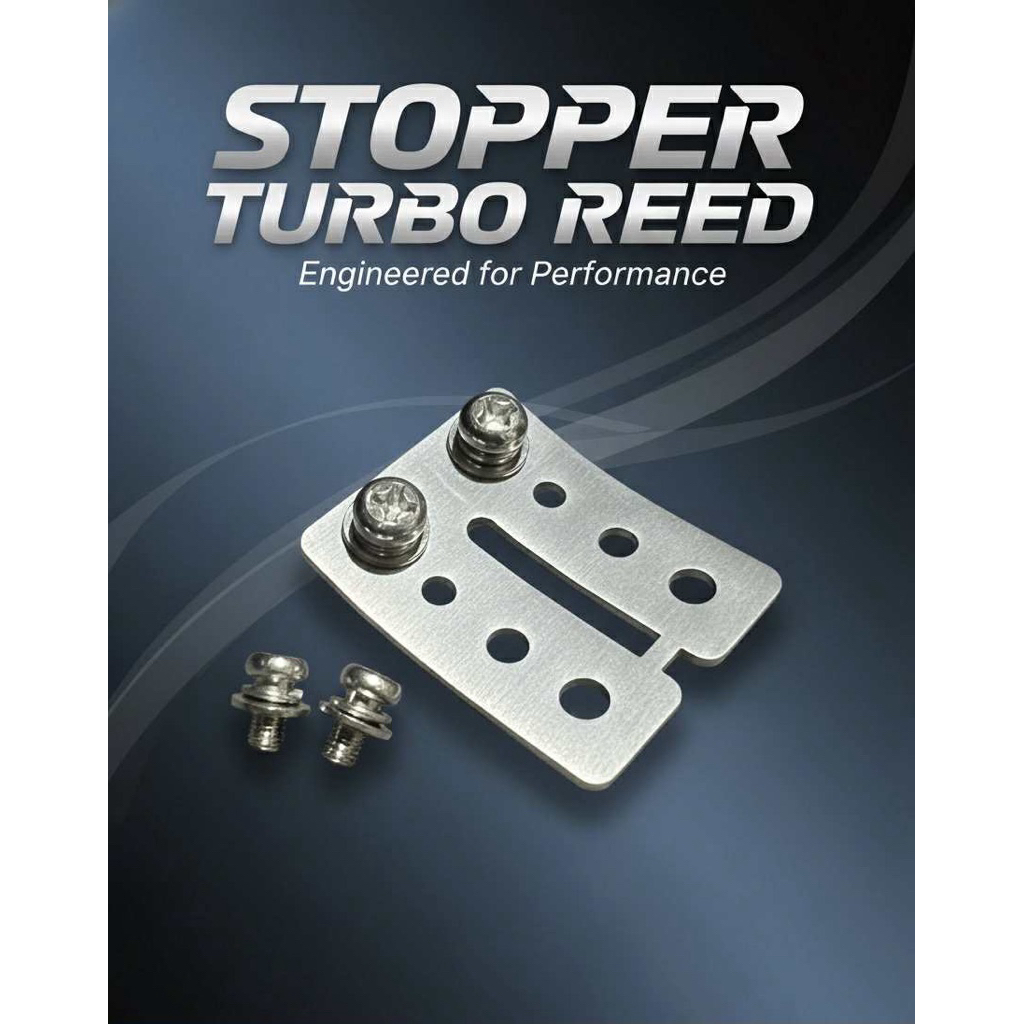 เร็ว แรงทะลุรอบ Stopper Turbo Reed ชุดแต่งเครื่องตัดหญ้า411 รอบมาไว ...