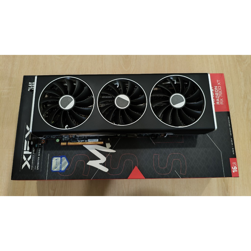 XFX Speedster MERC 319 Radeon™ RX 7800 XT BLACK กาดจอมือ 2 สภาพดี ...