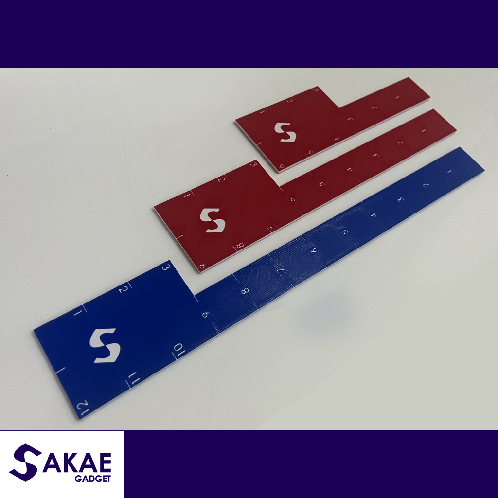 Range ruler ไม้วัดระยะสำหรับช่วยเล่น wargame (3D printing) | Shopee ...