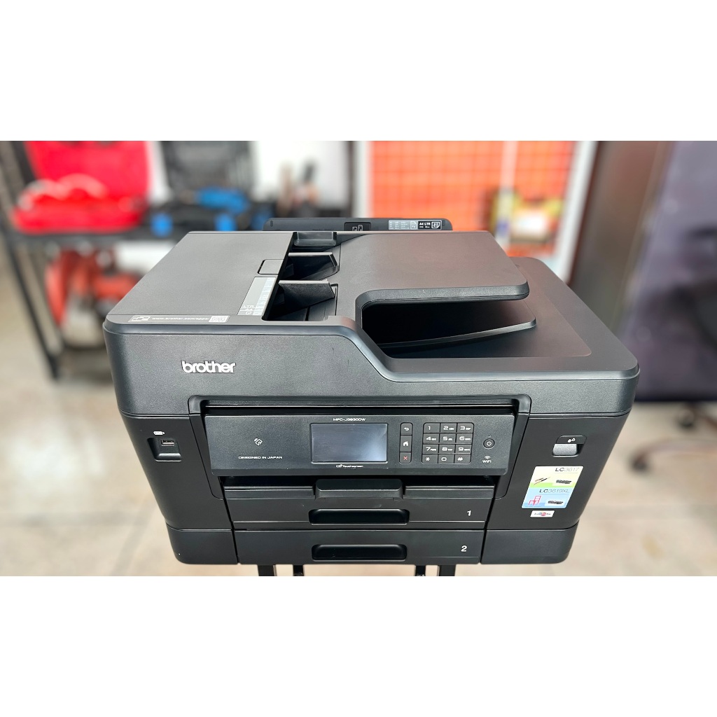 เครื่องปริ้นเตอร์ เครื่องพิมพ์เลเซอร์สี Brother MFC-J3930DW | Shopee ...