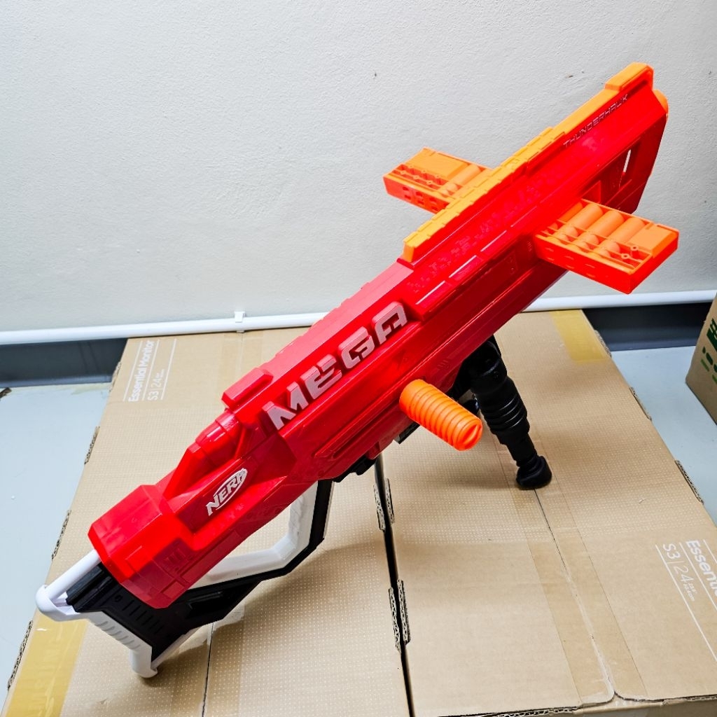 Nerf Mega Thunderhawk มือสอง งานสวย – ปืนยิงลูกดอกขนาดใหญ่สะใจสายสะสม ...