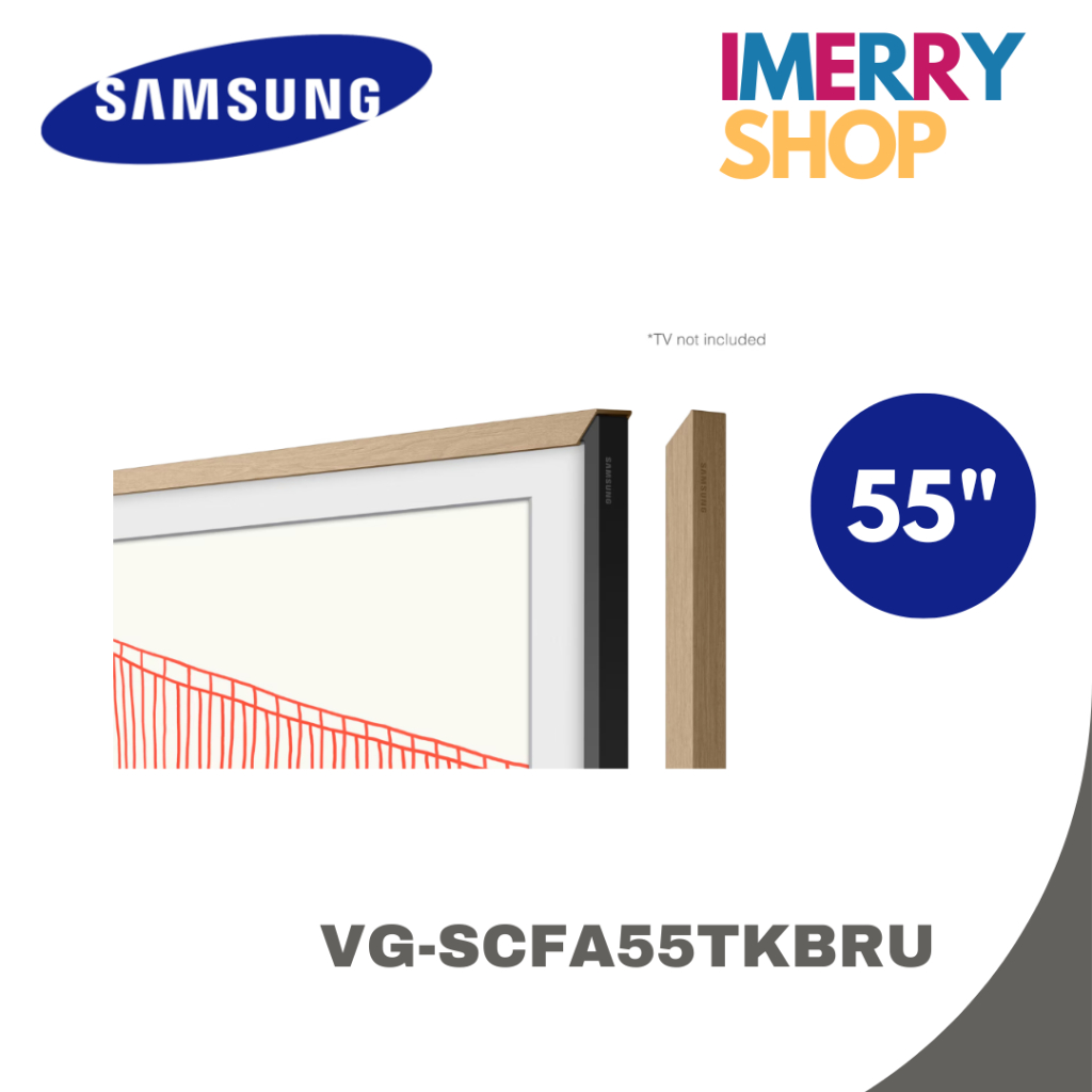 Samsung Customizable Bezel The Frame TV 55" (2021) รุ่น VG-SCFA55TKBRU ...
