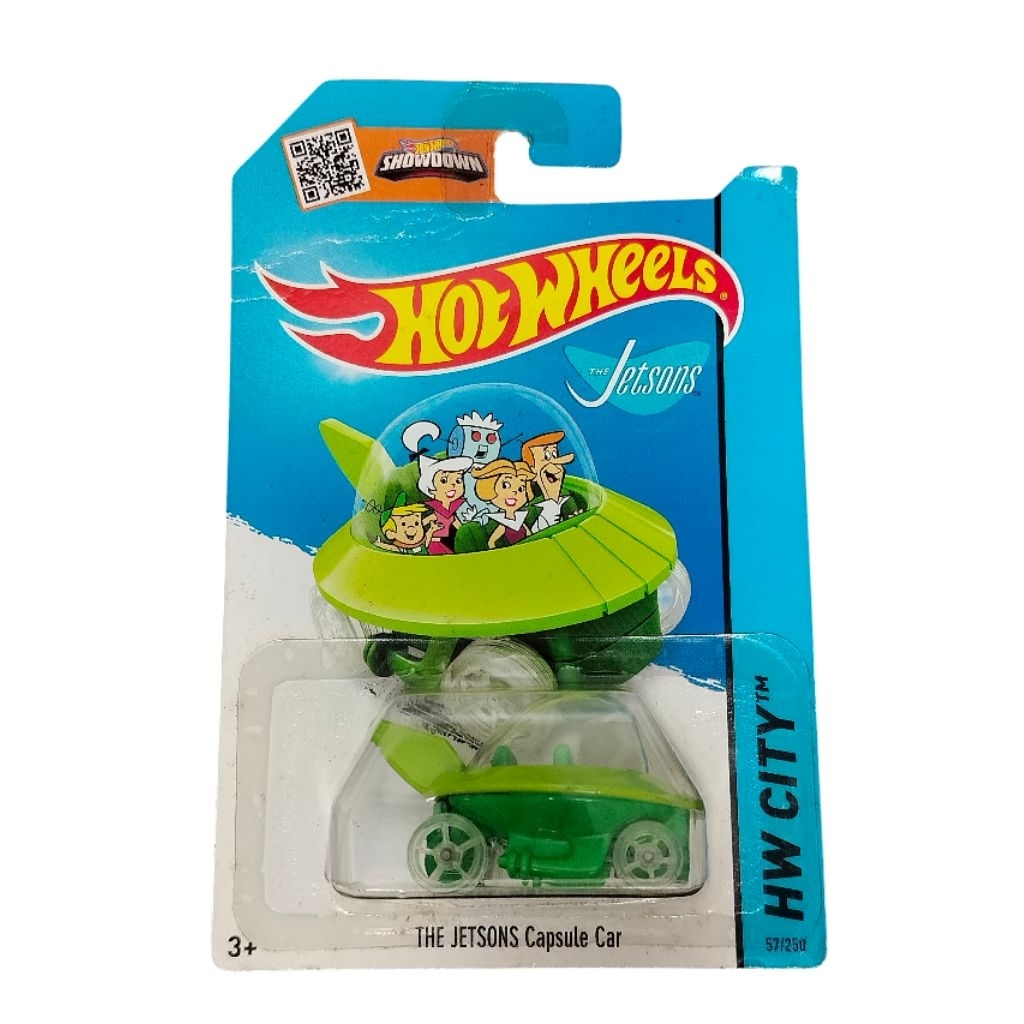 The Jetsons Capsule Car รถเหล็กโมเดล ลิขสิทธิ์แท้ Hot wheels | Shopee ...