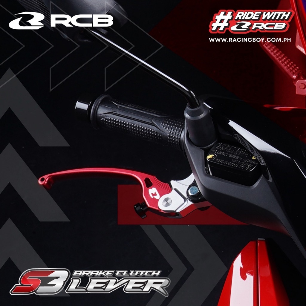 RCB S3 ซีรีส์ BRAKE LEVER SET (Click / LC135.Y15 / Sniper 150 / RS150 ...