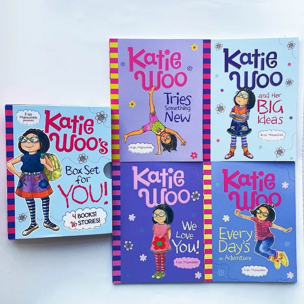 Katie Woo 4-Book Box Set ชุดนิทานภาษาอังกฤษสำหรับเด็ก 4 เล่ม (16 ...