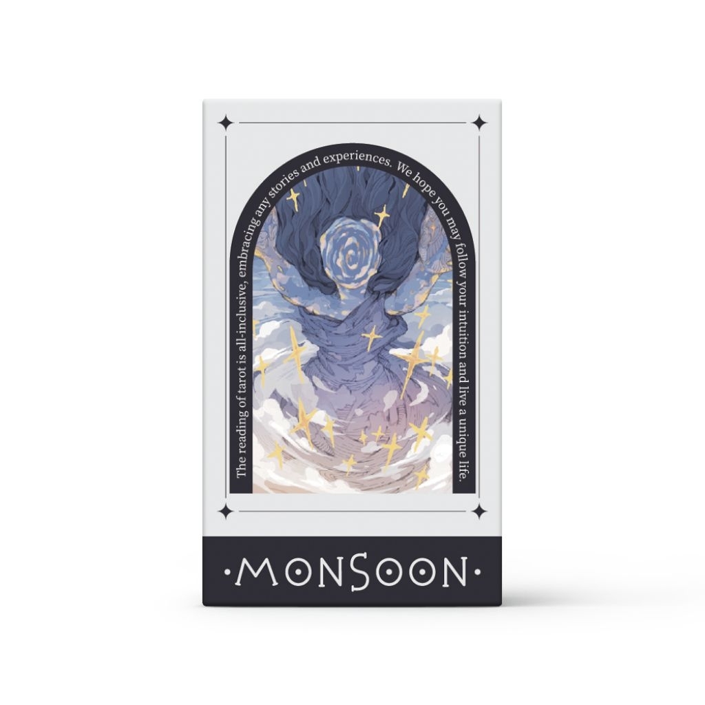 Monsoon Tarot Mini Edition ไพ่ยิปซีแท้ขนาดมินิ ไพ่ยิปซี ไพ่ทาโร่ต์ ...