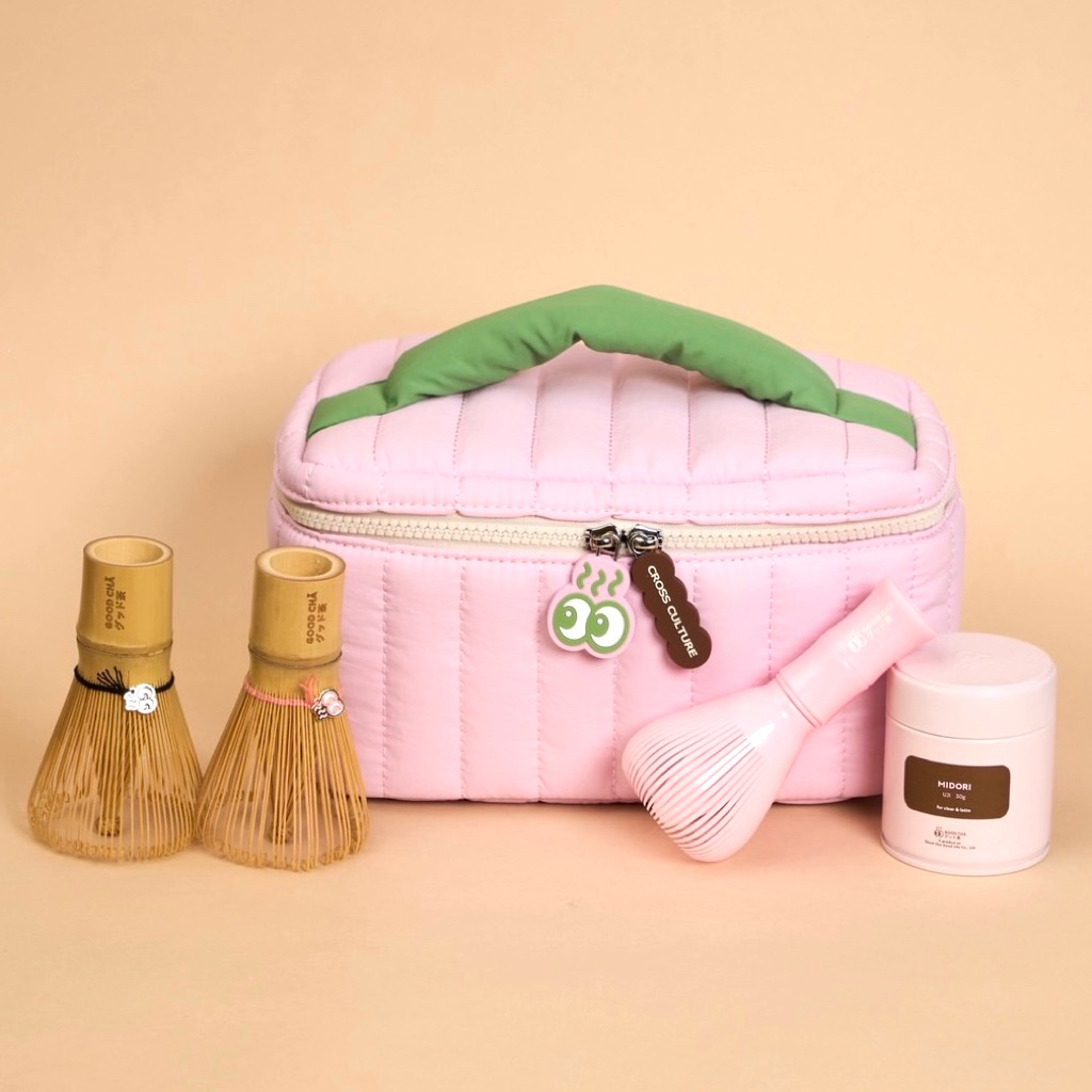 GOOD CHĀ x Cross Culture – Cou Cou Good Chā Vanity Bag 🍵🎀(Limited ...