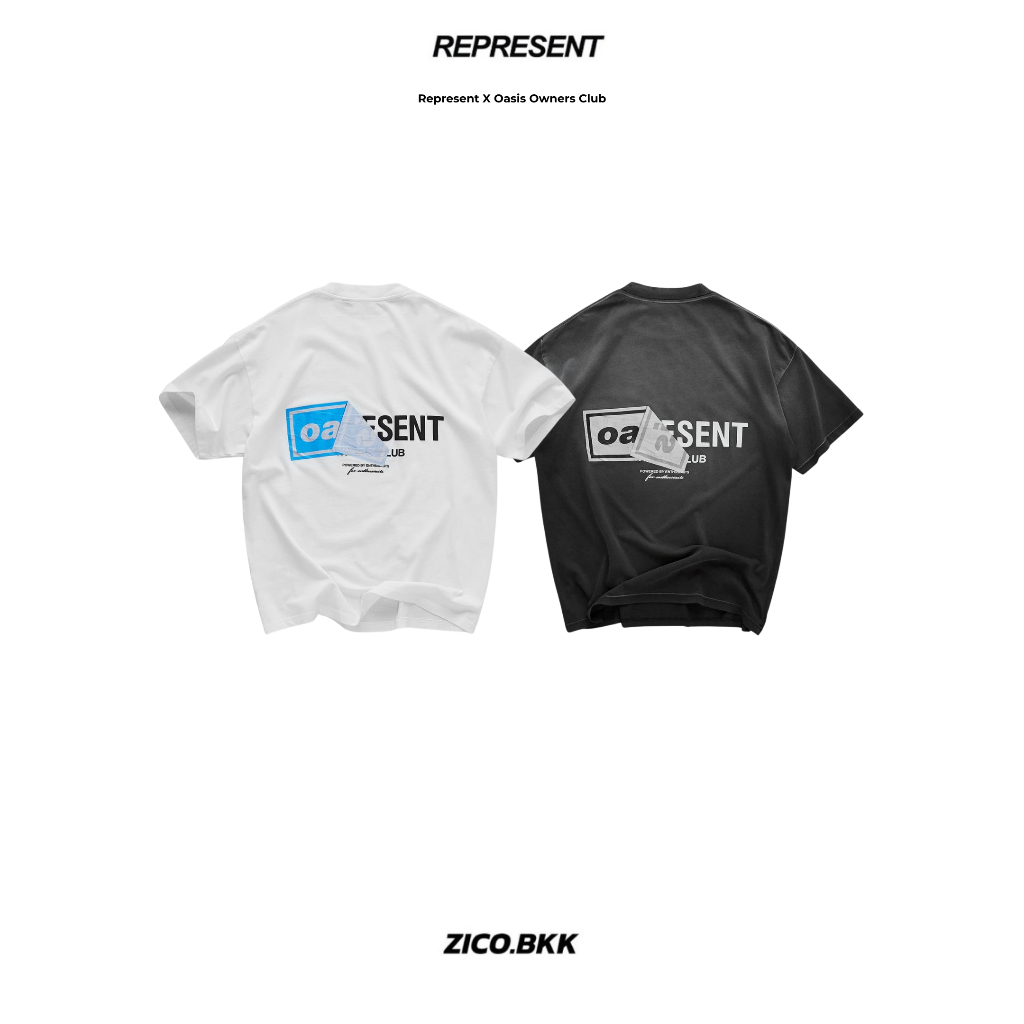 Represent X Oasis Owners Club T-Shirt | Shopee Thailand