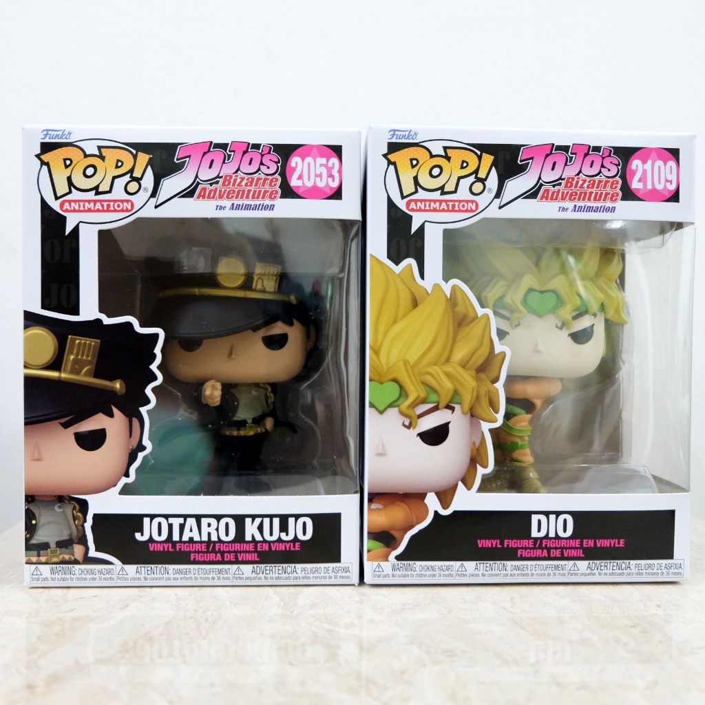 ⭐️[Jojo's]⭐️ Funko Pop Anime Jojo's Bizzare Adventure Jotaro Kujo, Dio ...