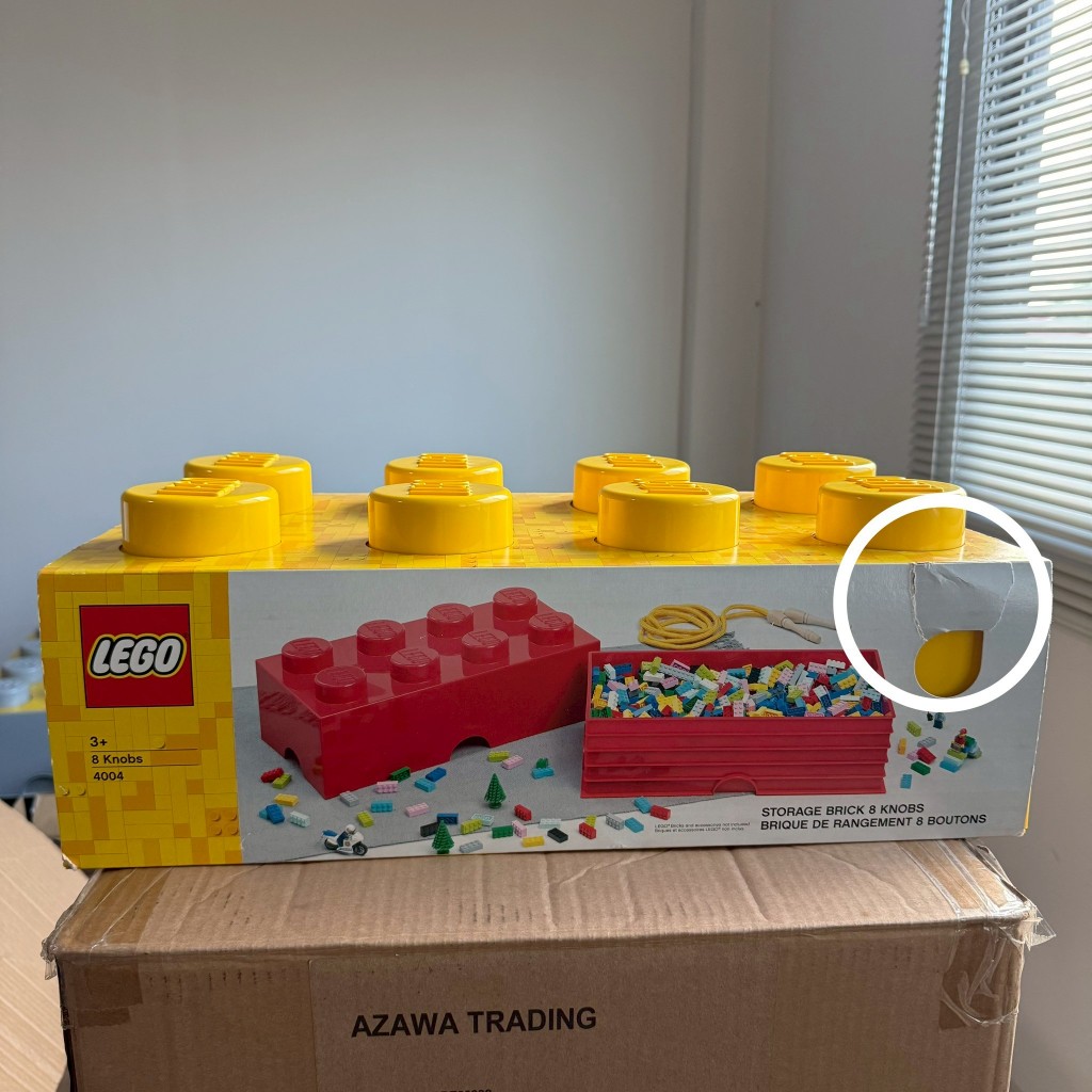 (เคลียร์สต็อก!! สินค้าสภาพดี แพ็กเกจไม่สวย) กล่องเลโก้ LEGO Brick 8 ...