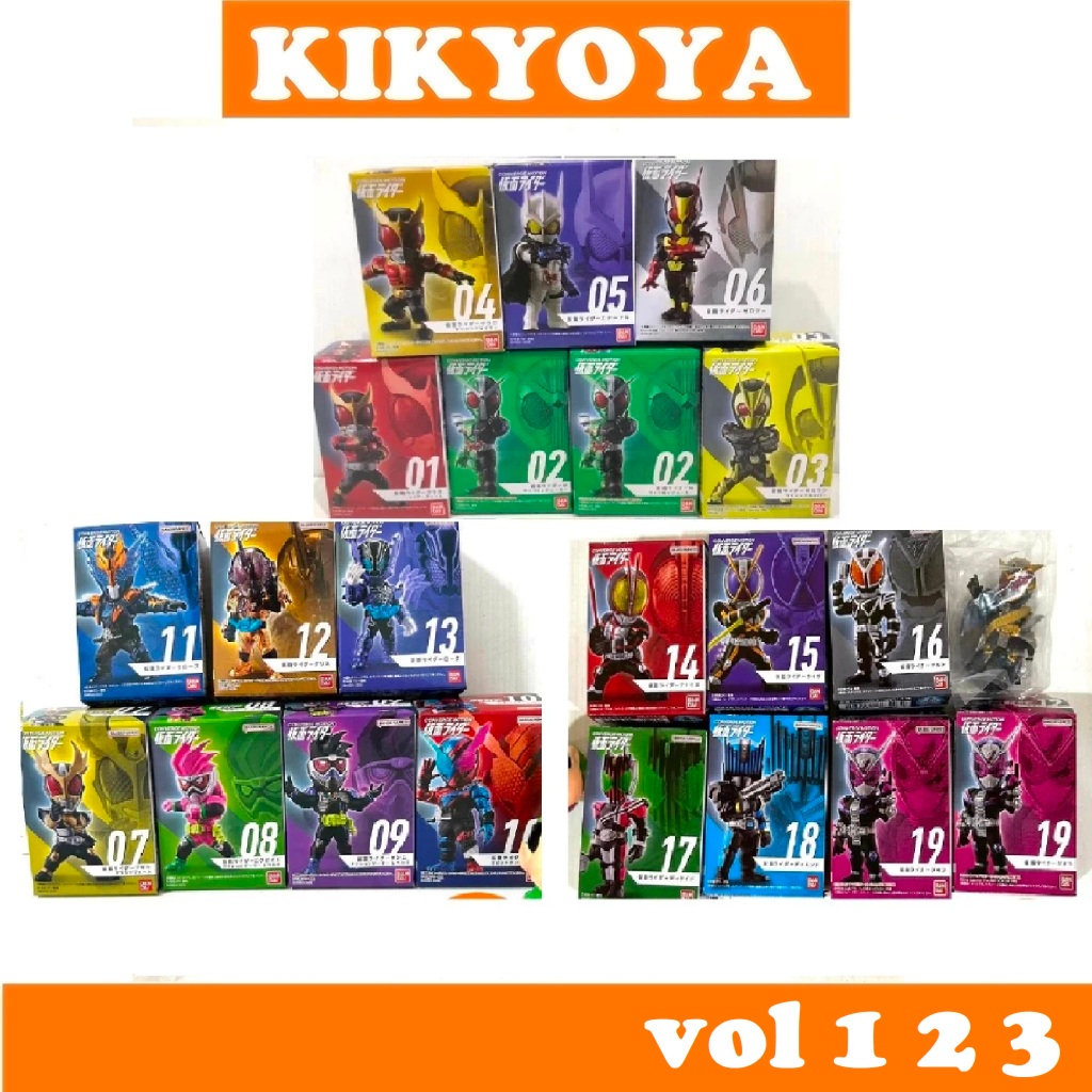 เศษ CONVERGE MOTION KAMEN RIDER 1-3 (Faiz Kaixa Delta Decade Ohma ZI-O ...