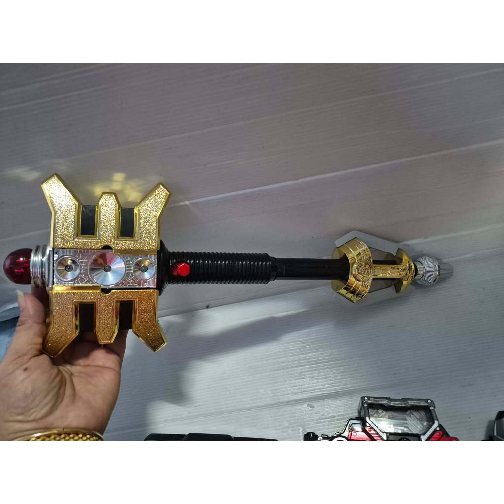 Power Rangers Legacy Zeo Golden Power Staff Chouriki Sentai Ohranger DX ...