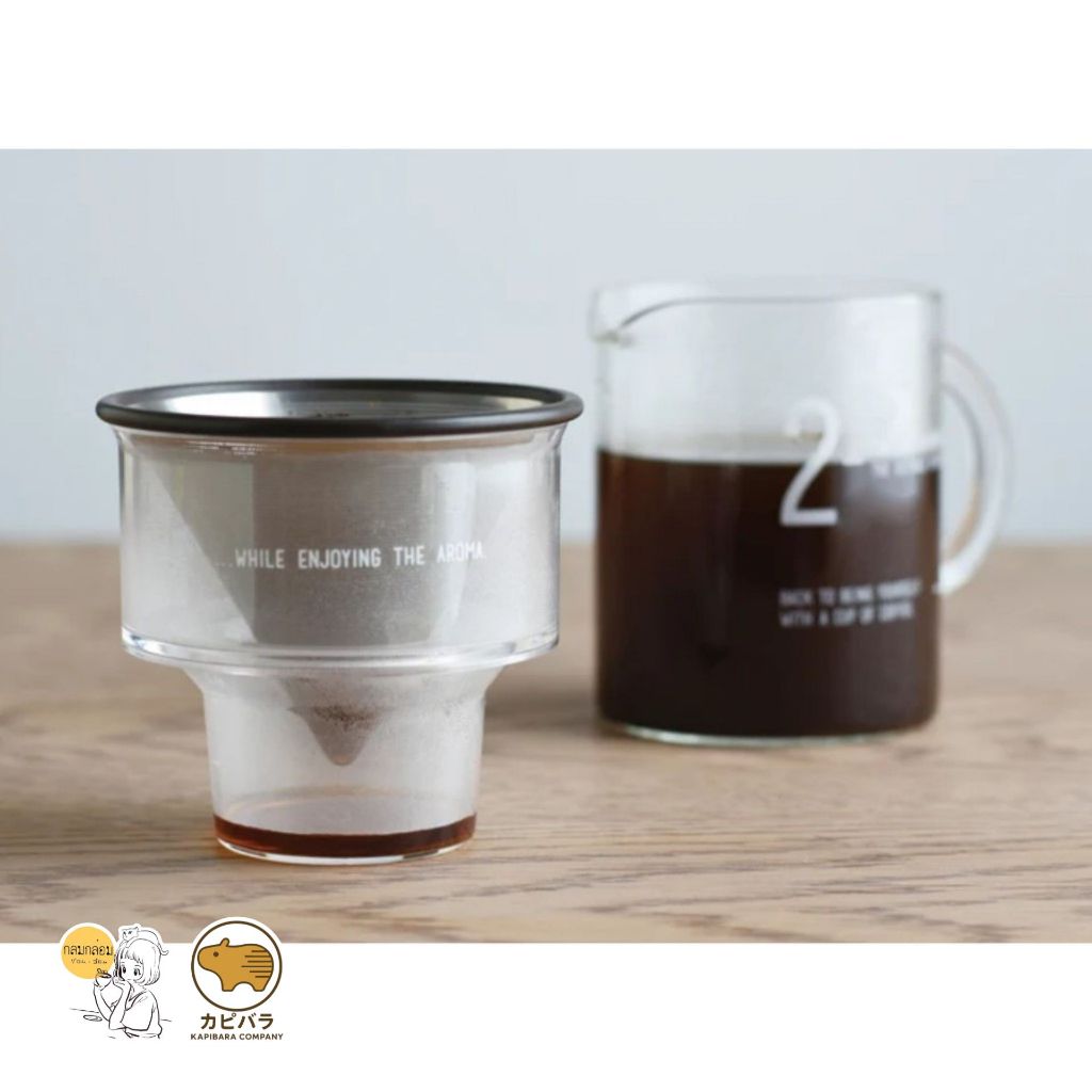 Kinto SCS coffee jug set stainless steel filter | Shopee Thailand