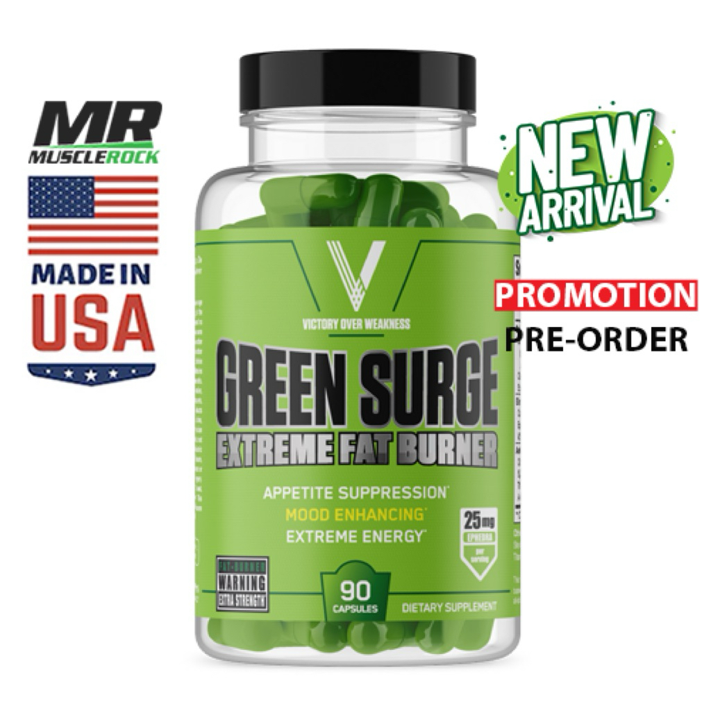 VOW: Green Surge - 90 แคปซูล - แฟตเบิร์น ลดไขมัน คุมหิว มีสารต้านอนุมูล ...
