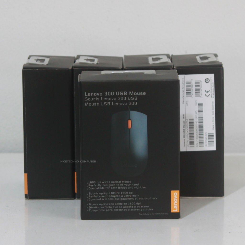 เมาส์ USB Lenovo รุ่น 00PH133 (Lenovo 300 USB Mouse) | Shopee Thailand