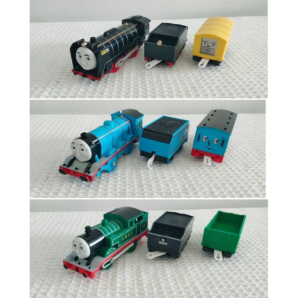 Thomas&Friends รถไฟใส่ถ่านวิ่งได้ สามารถใช้เล่น กับรางไม้ได้ค่ะ สภาพดี ...