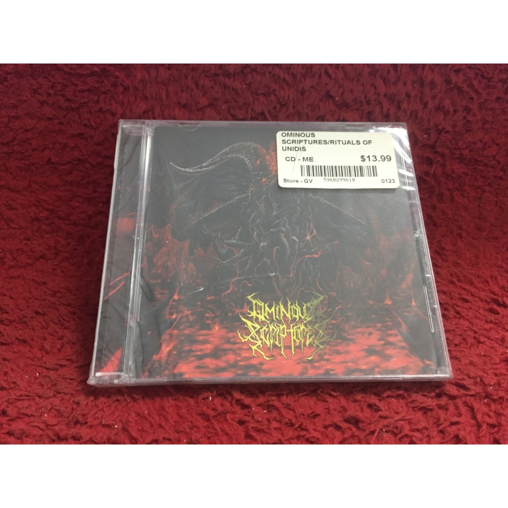 CD Ominous Scriptures – Rituals Of Mass Self-Ignition สภาพตามปก B120-89 ...
