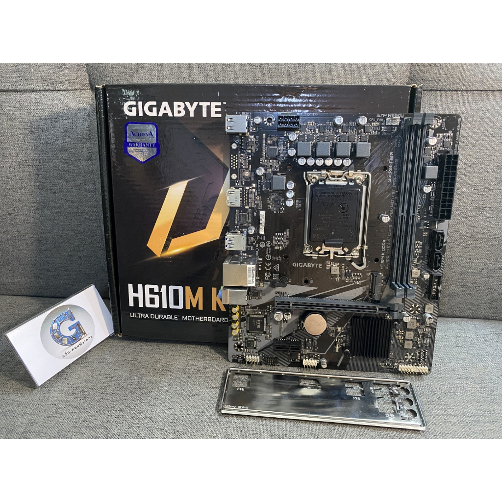 MAINBOARD INTEL LGA1700 H610 RAM 2 SLOT | ชมผลงานได้บนยูทูป Gling-Computer | Shopee Thailand