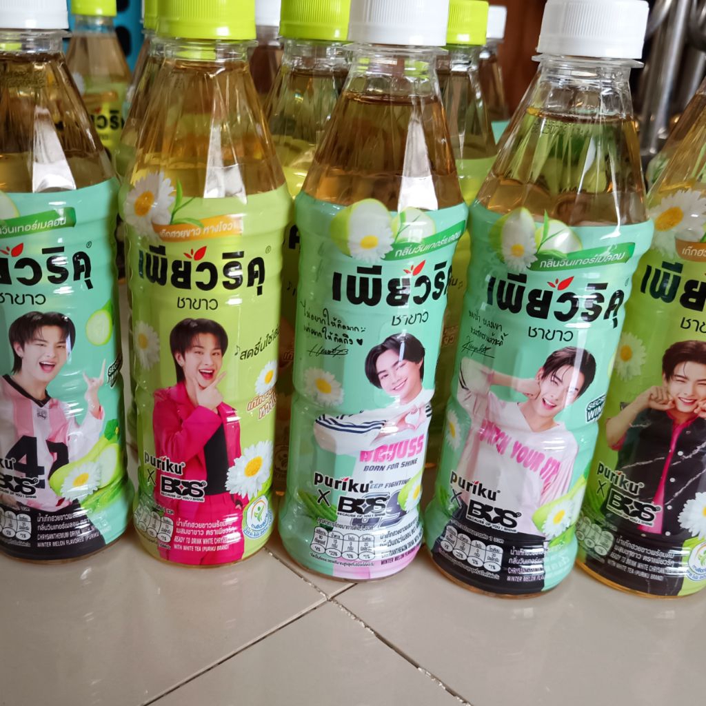 (ตกขวดละ 9) พร้อมส่ง Puriku X Bus รสเก๊กฮวย Secret Winter Melon ...