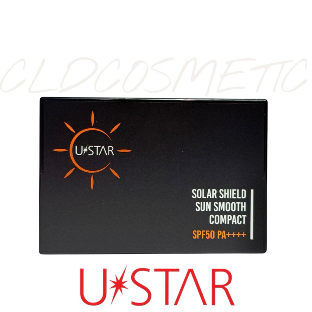 สินค้าใหม่ ️Ustar SOLAR SHIELD SUN SMOOTH COMPACT SPF50 PA++++ ยูสตาร์ ...