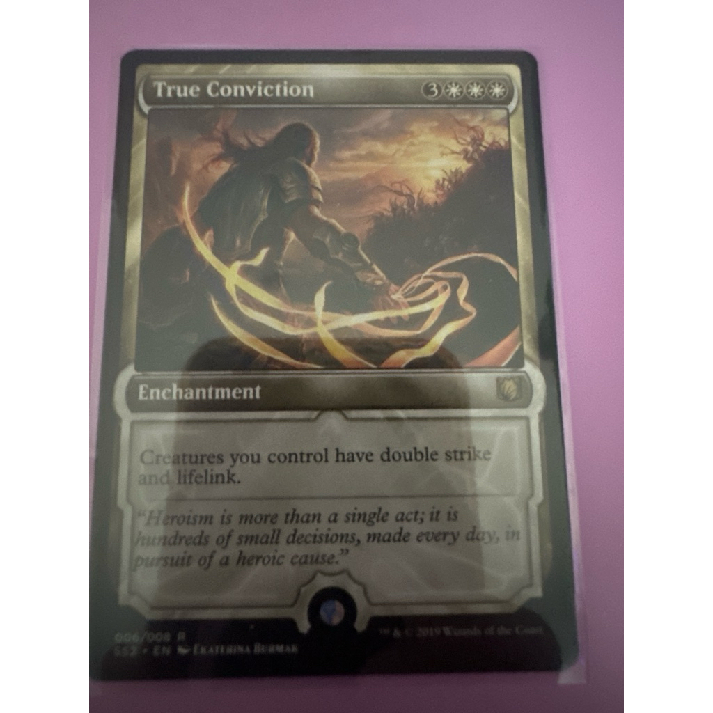 True Conviction การ์ด Magic the Gathering ของแท้ จากชุด Signature ...