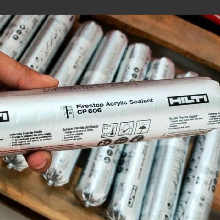 HILTI CP 606 Flexible Firestop Sealant วัตถุอุดกันรั่วอะคริลิกกันไฟ สี ...