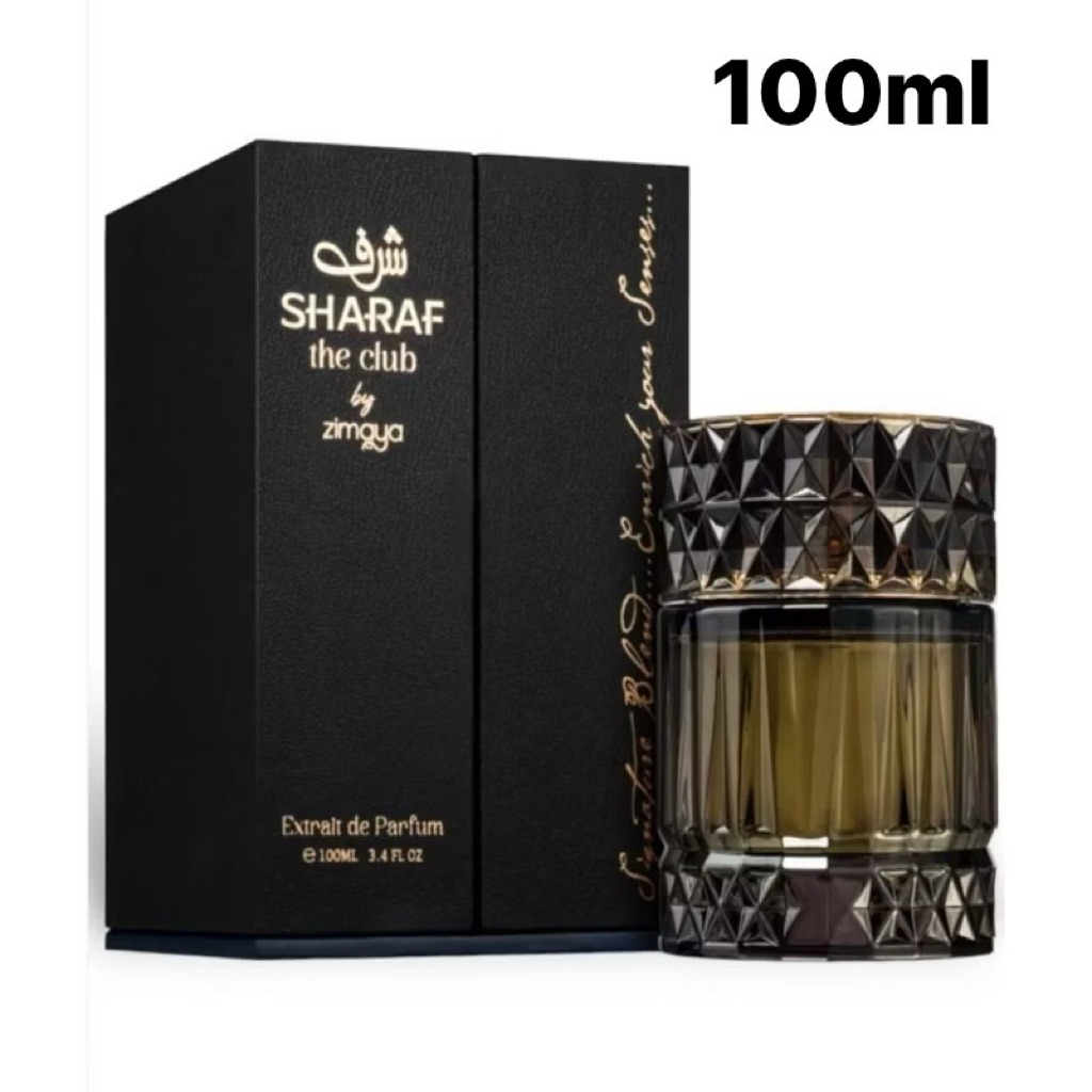 น้ำหอม Sharaf The Club Zimaya for men edp 100ml | Shopee Thailand