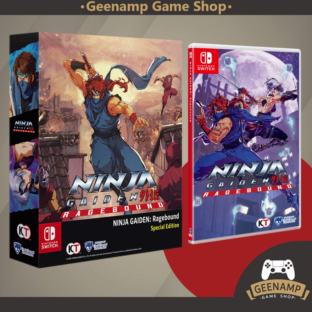 NSW [มือ1] Ninja Gaiden Ragebound (ASIA)(EN) - Nintendo Switch | Shopee ...