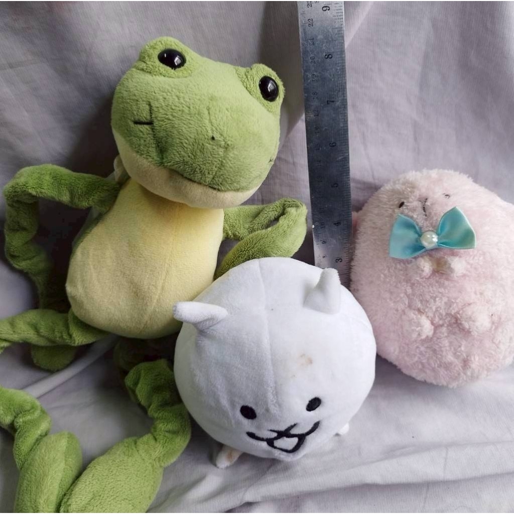 ชุดเซตตุ๊กตาตัวเล็ก 3 ตัวน่ารักมากๆขนาดประมาณ 3-5 นิ้ว | Shopee Thailand