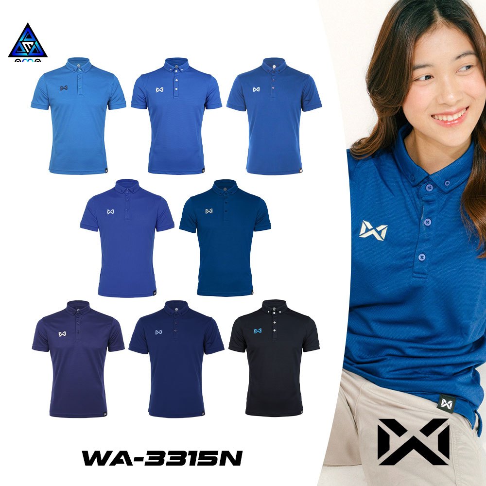 เสื้อ WARRIX รุ่น CLASSIC รหัส WA-3315N วาริกซ์ เสื้อโปโล WARRIX ชายและ ...